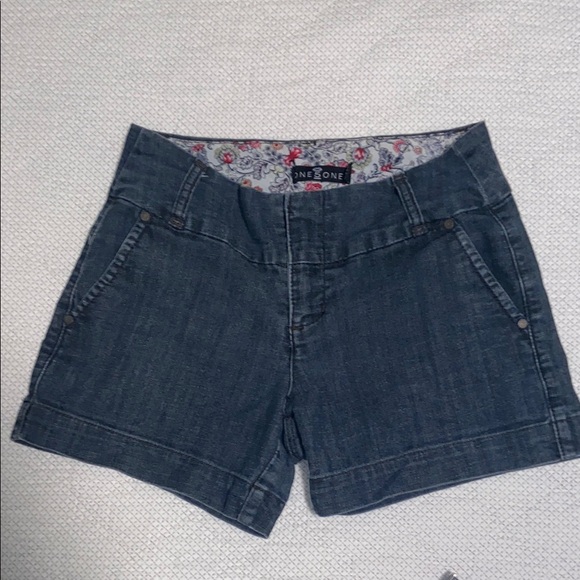 one 5 one | Shorts | One 5 One Blue Cargo Shorts Tailored Design | Poshmark
